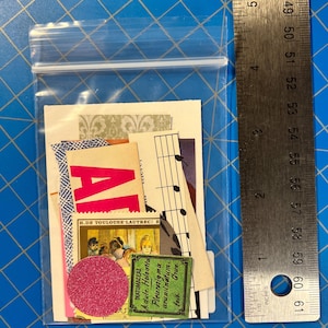 Mini Collage Art Kit DIY - Etsy