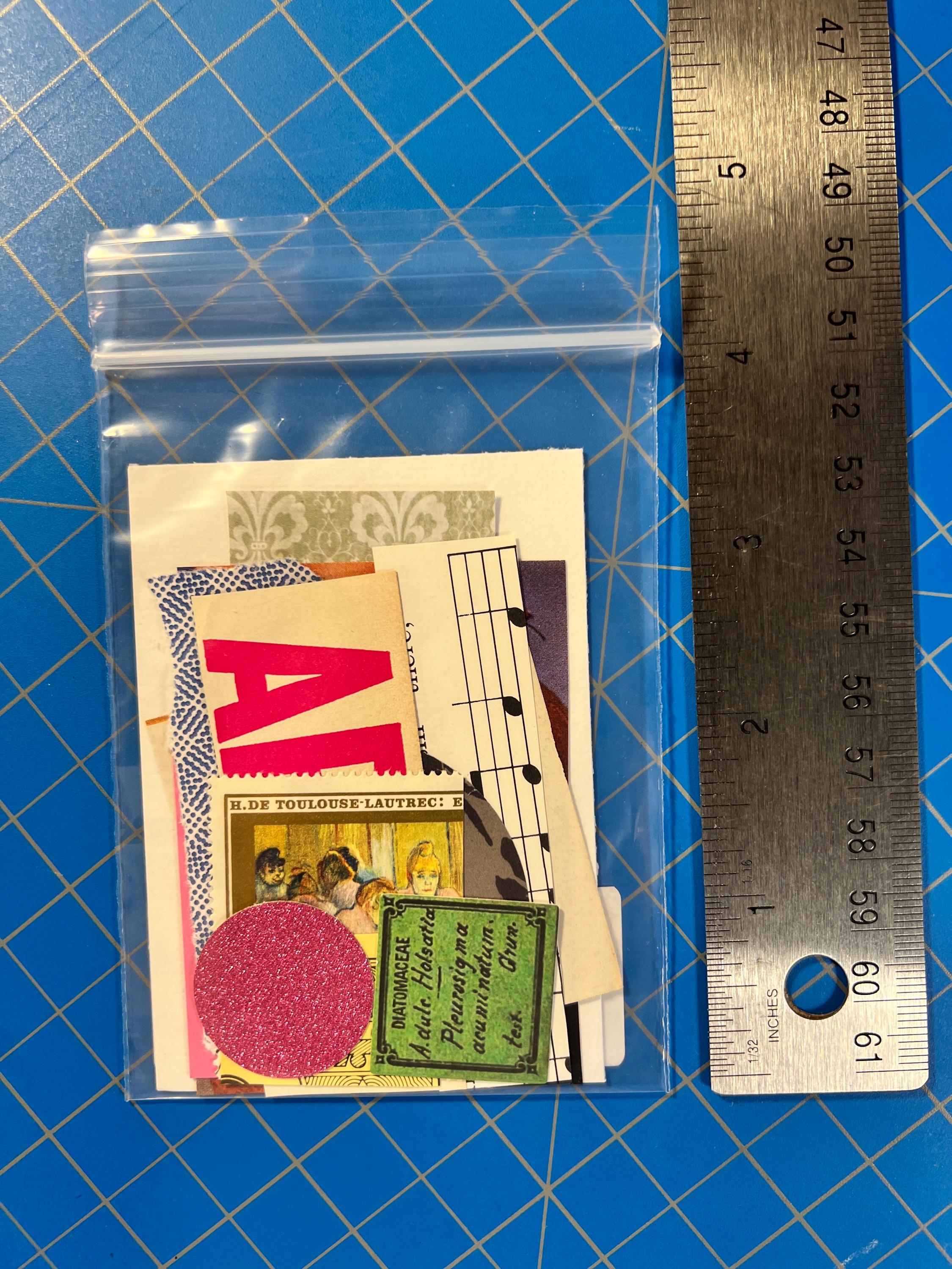 Mini Collage Art Kit DIY - Etsy