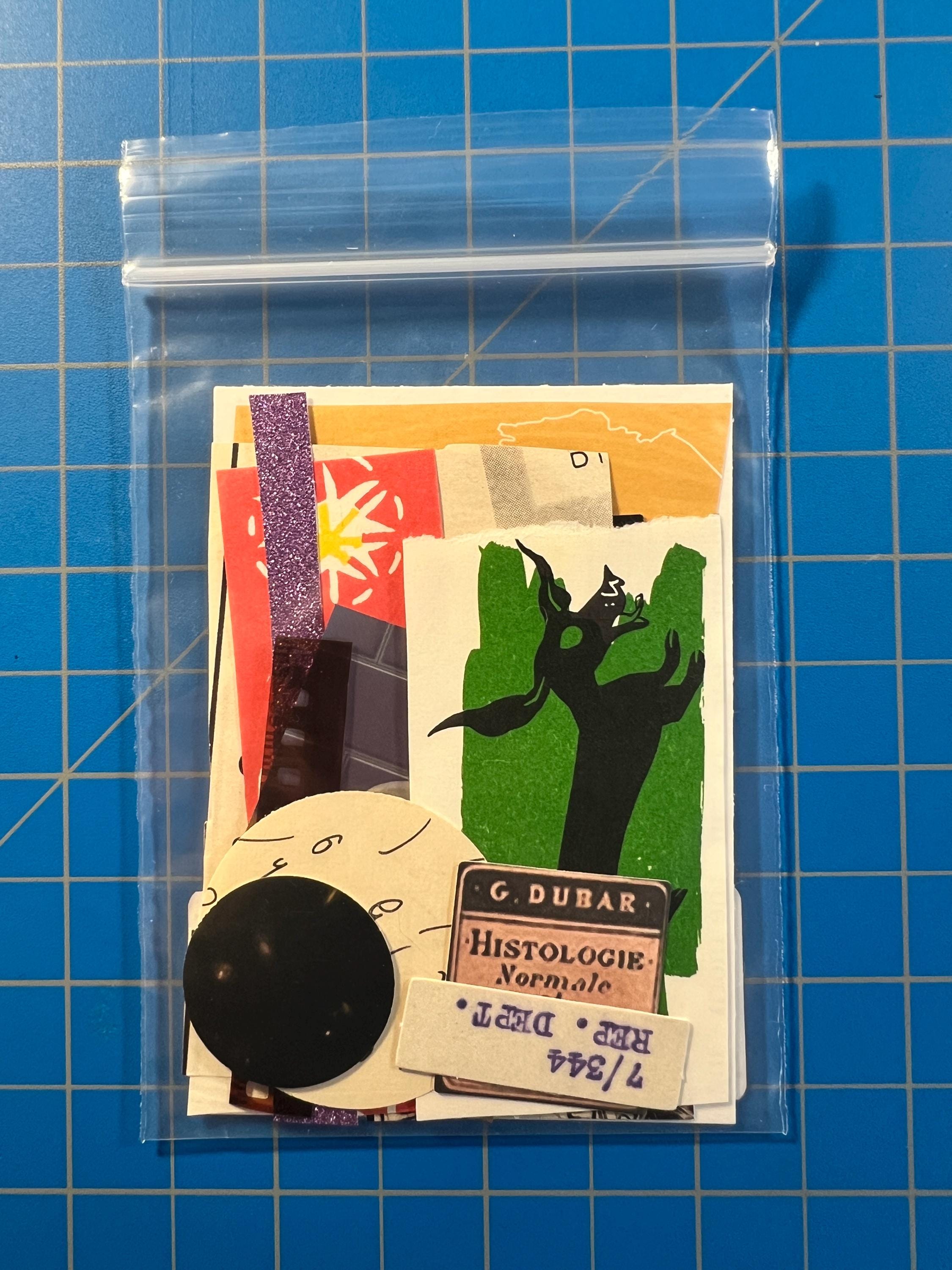 Mini Collage Art Kit DIY - Etsy