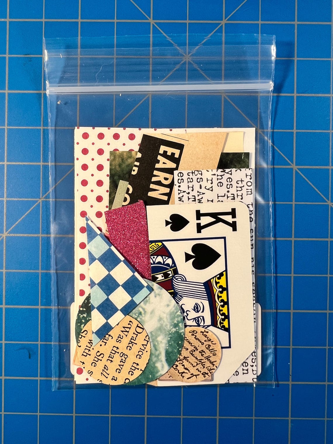 Mini Collage Art Kit DIY - Etsy