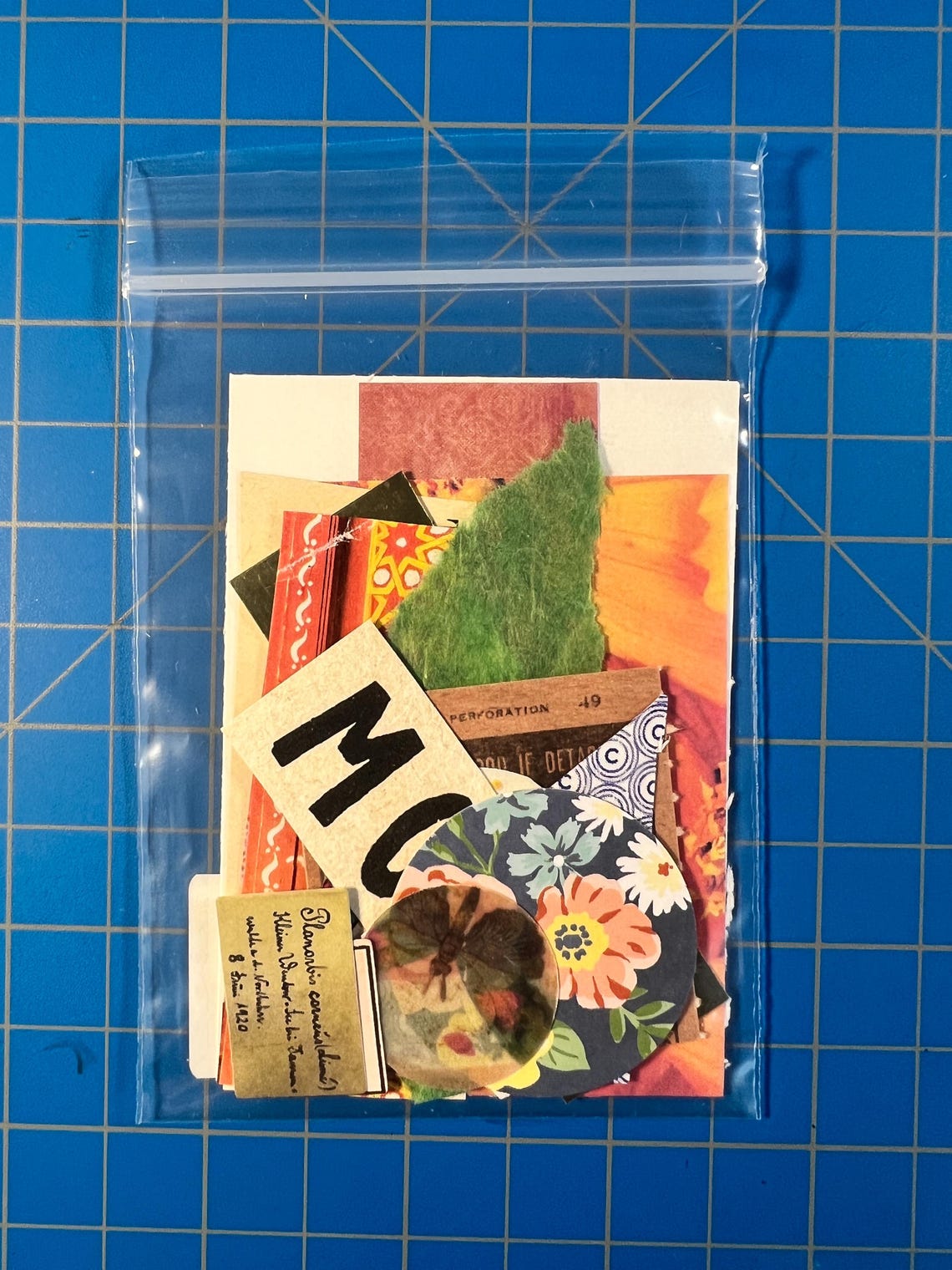 Mini Collage Art Kit DIY - Etsy