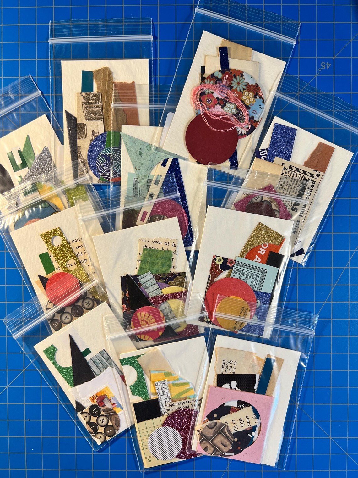 Mini Collage Kit DIY - Etsy