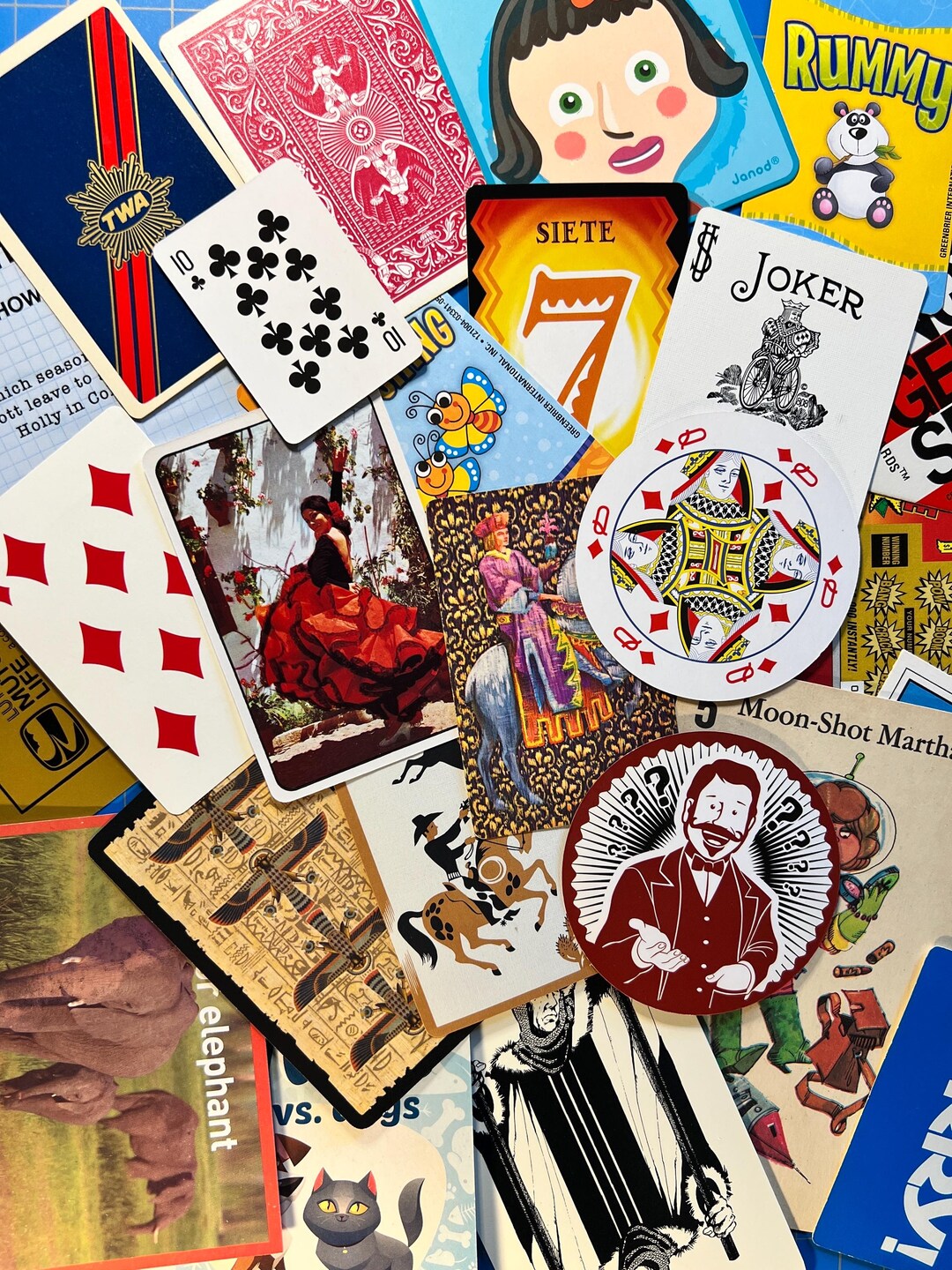 PLAYING CARDS PACK Game Cards Variety Set of 25 Various Types for ...