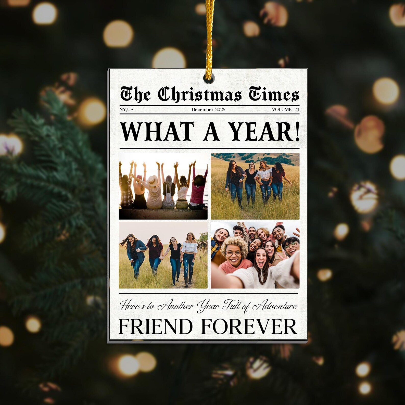The Christmas Times, Friendship Gifts Newspaper, Friends Forever ...
