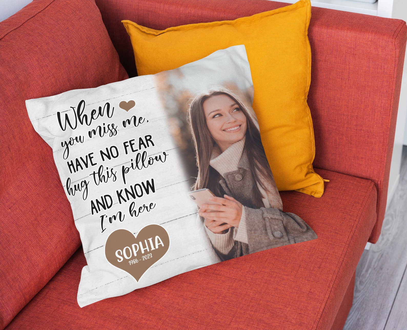Personalized Memorial Gifts, Memorial Pillow, Bereavement Gifts, Throw ...