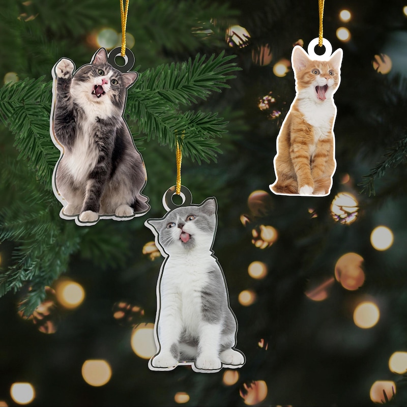 Cat Ornament - Etsy