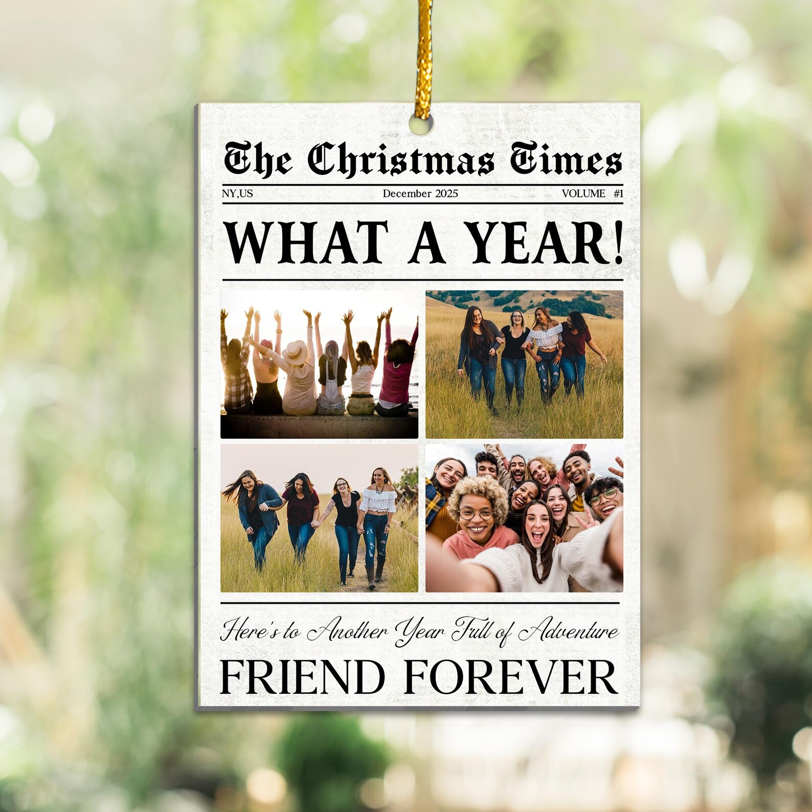 The Christmas Times, Friendship Gifts Newspaper, Friends Forever ...