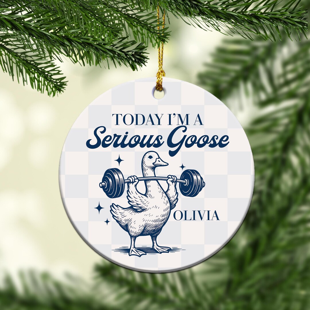 Personalized Weight Lifting Ornament, Weight Loss Gifts, Weight Lifter ...