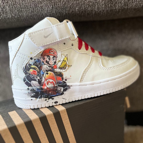 Super Mario Shoes Adult - Etsy