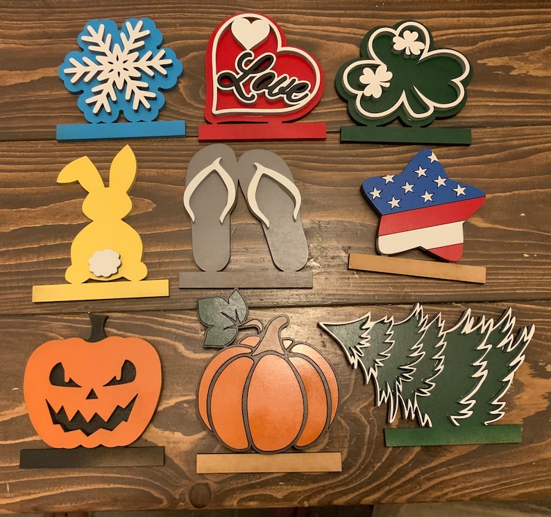 Round Interchangeable Welcome Sign - Etsy