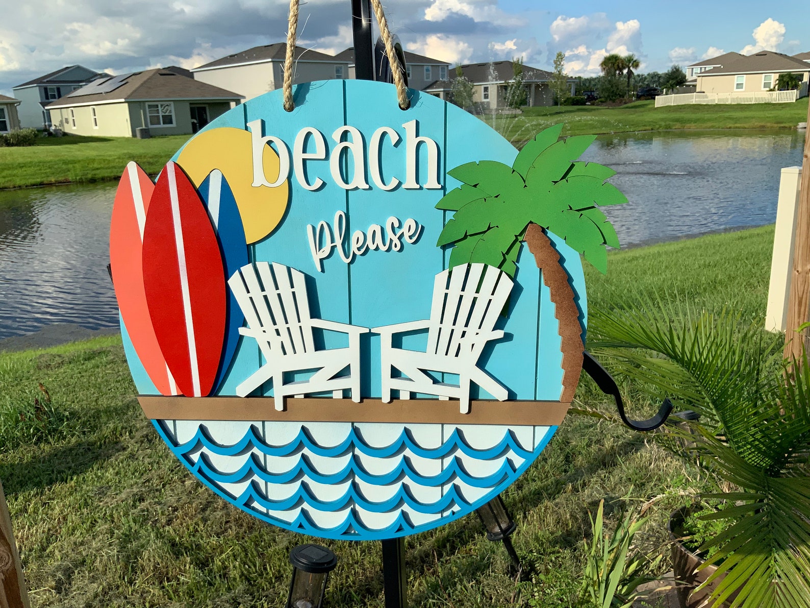 Beach Please Sign - Etsy