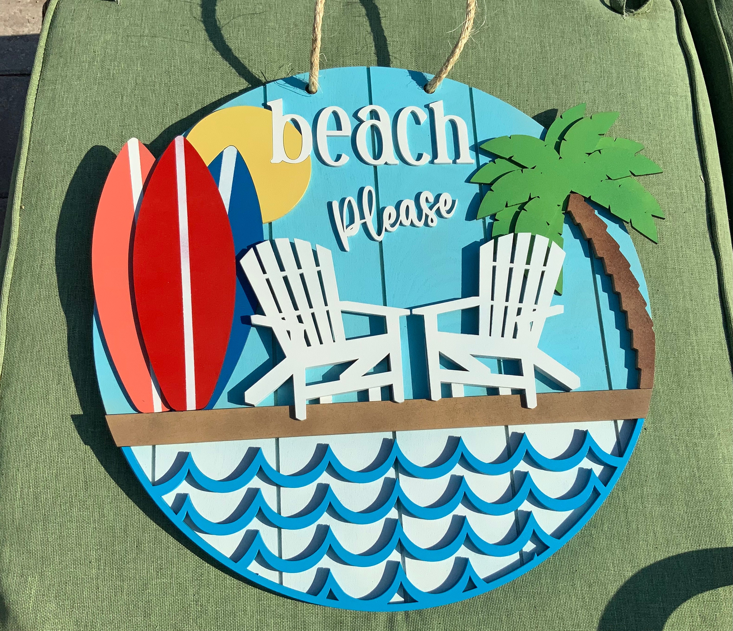 Beach Please Sign - Etsy