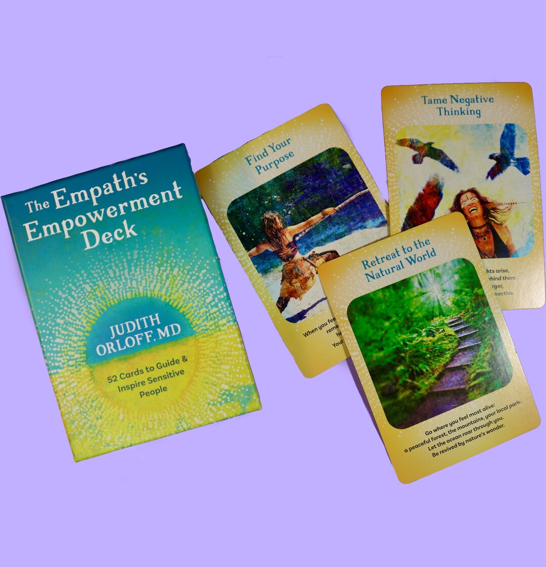 The Empath's EMPOWERMENT DECK Tarot Oracle Deck Reading not a Deck - Etsy
