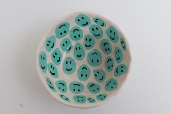 Smile Handmade Ceramic Bowl Psychology Therapist - Etsy