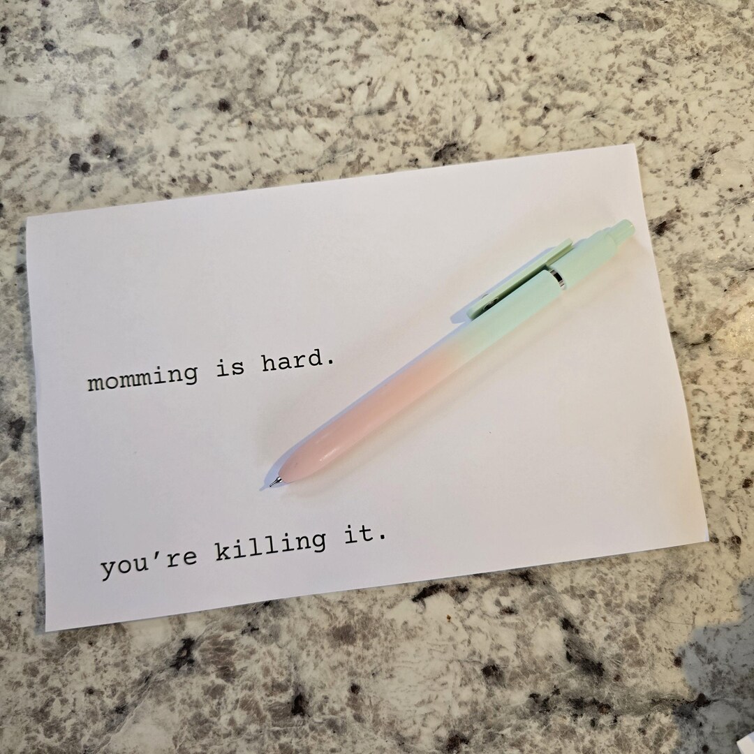 Printable Card, Momma's Note, Digital Thank You Card, Instant Download ...