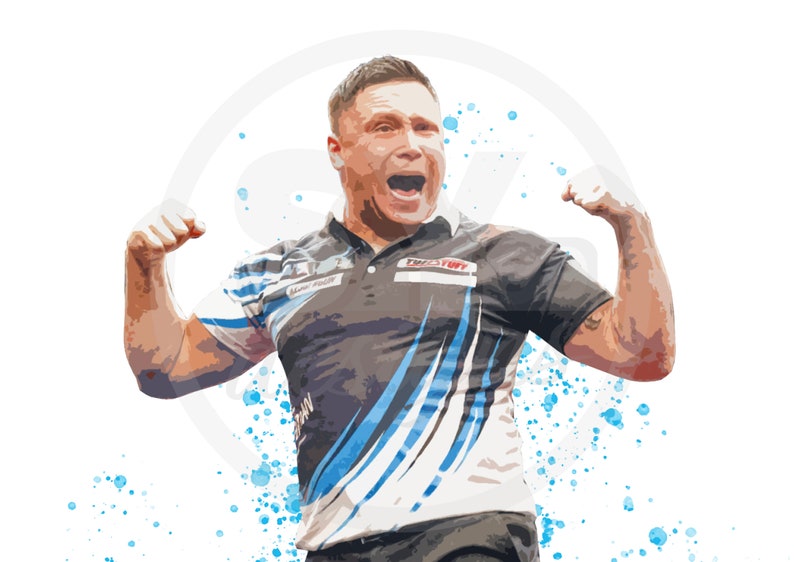 GERWYN PRICE Darts Poster the Iceman - Etsy UK