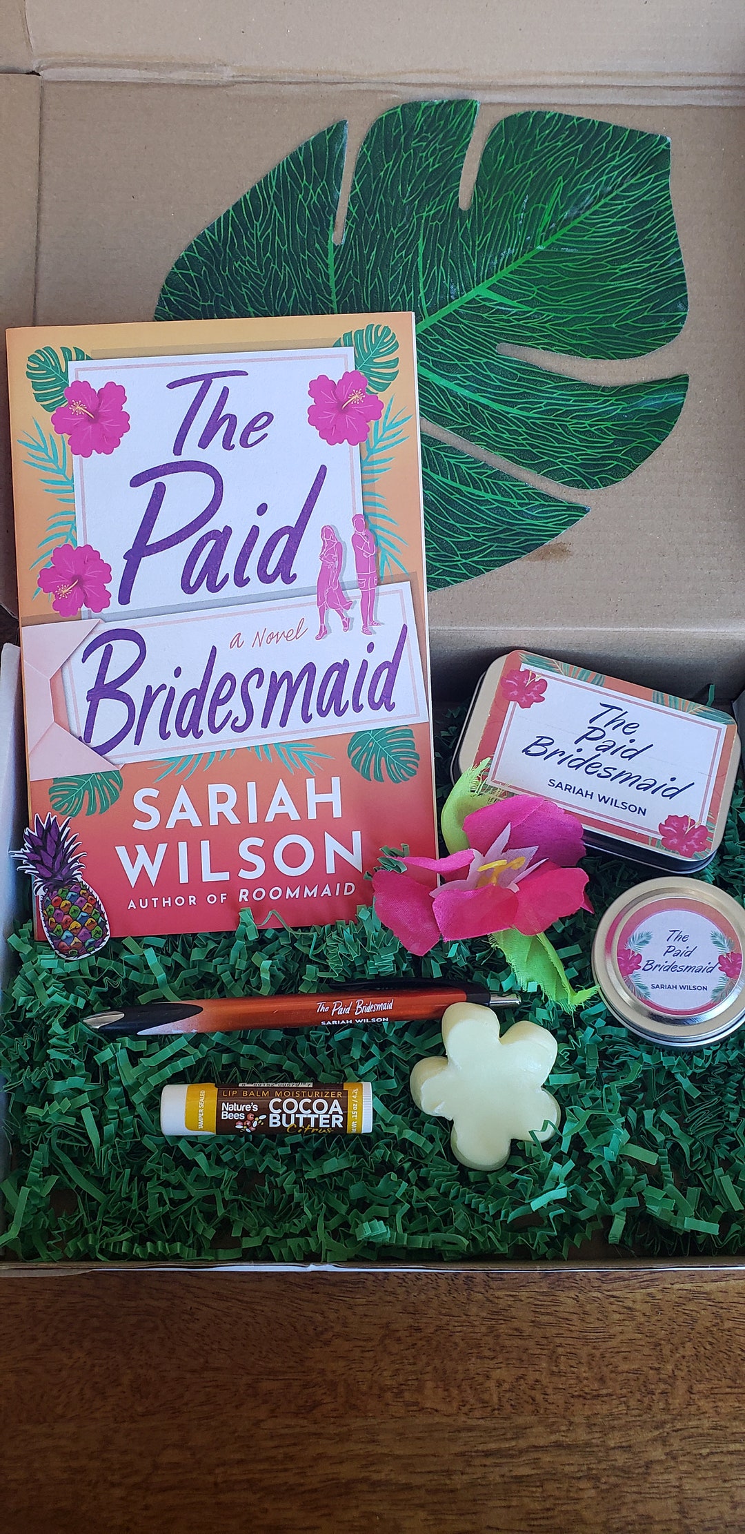 The Paid Bridesmaid Book Box | Bridesmaid Gift - Etsy