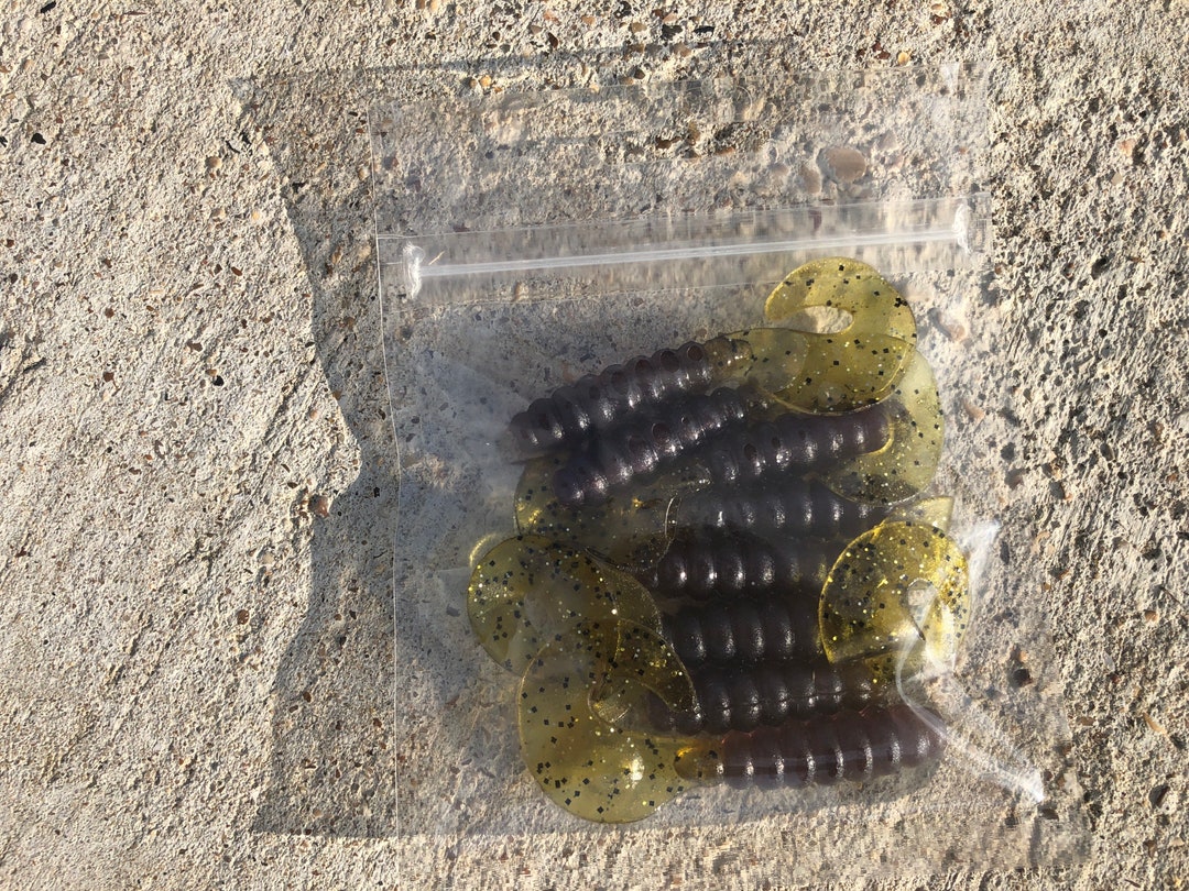 8 Pack of Bluegill Grubs - Etsy