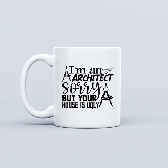 Kitchen & Dining Home & Living Funny Architect Gift Mug OnlyPlans ...