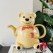 Vintage Teddy Bear Yellow Tea Pot…english Tea Pot - Etsy