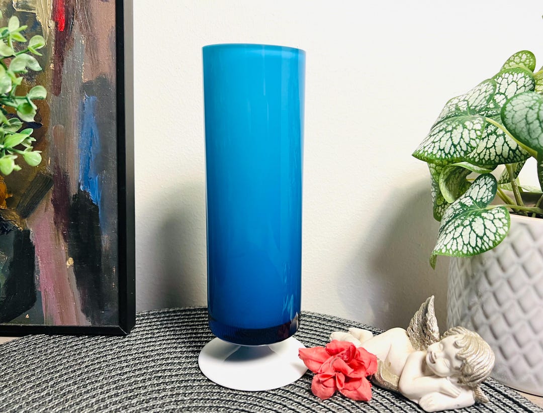 Rare Vintage Opaline Glass Beautiful Vase,friedrich Kristall,opaline ...