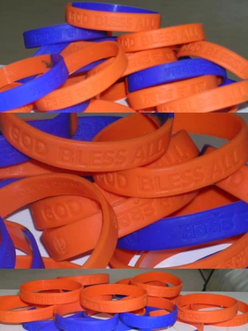 Sikh Sarbhat Da Bhallaa (GOD BLESS ALL) Embossed Silicone Bracelets - Etsy