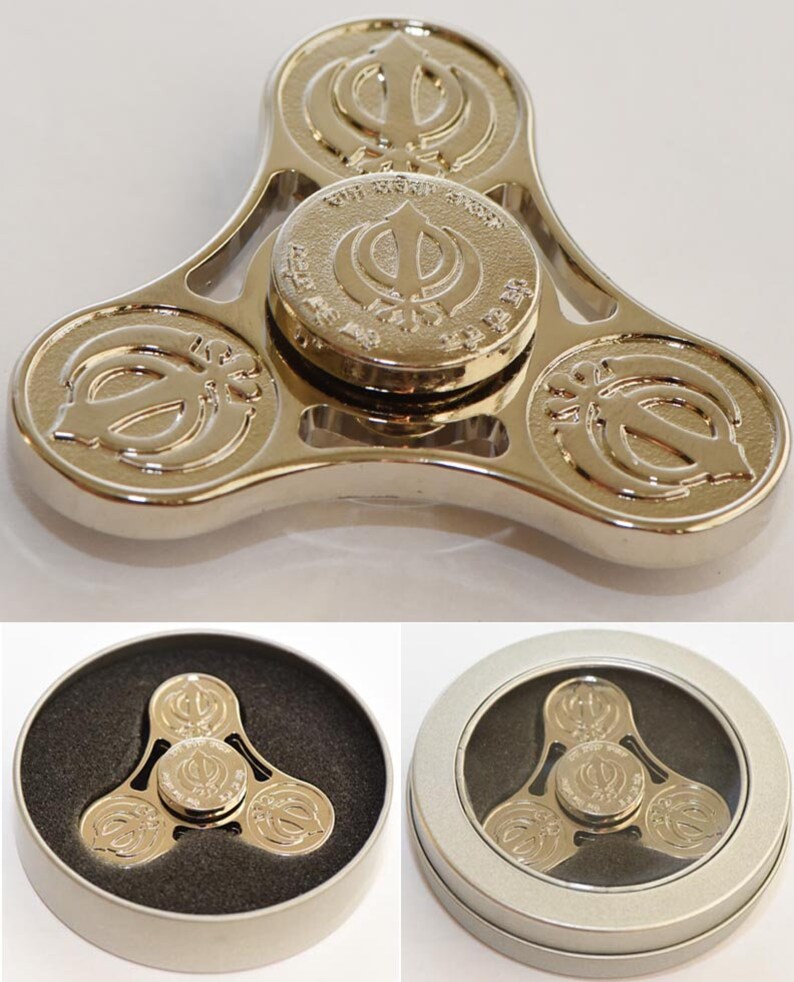 Sikh Khanda Fidget Spinners - Etsy