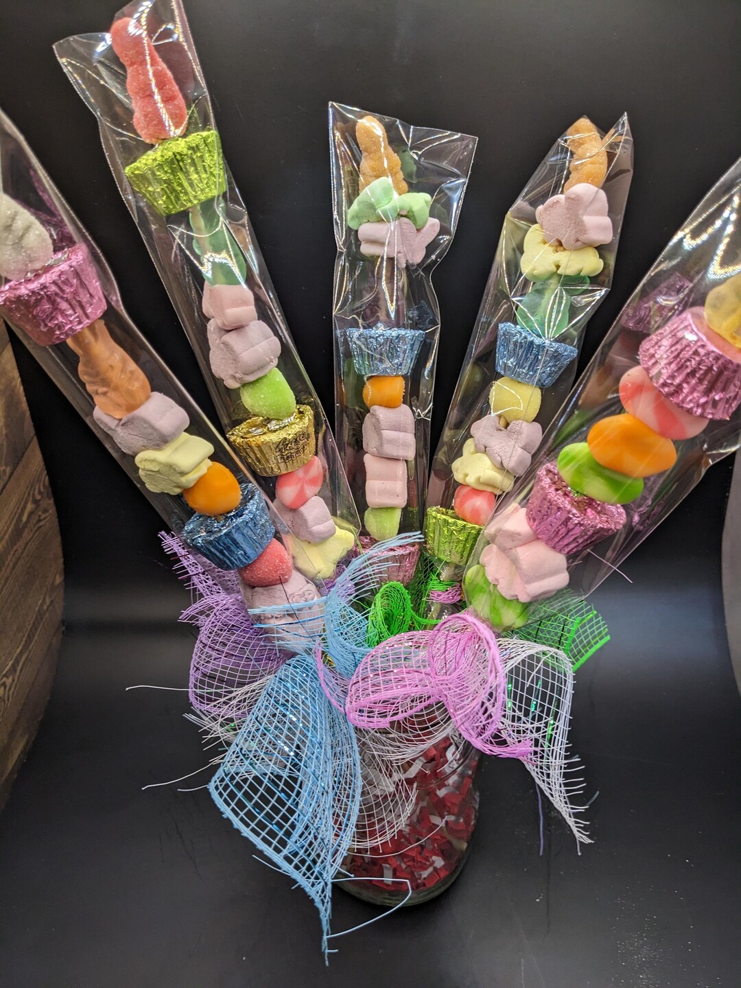 Reese's Candy Kabob, Perfect for Parties, Basket Stuffers. Neutral, Boy ...