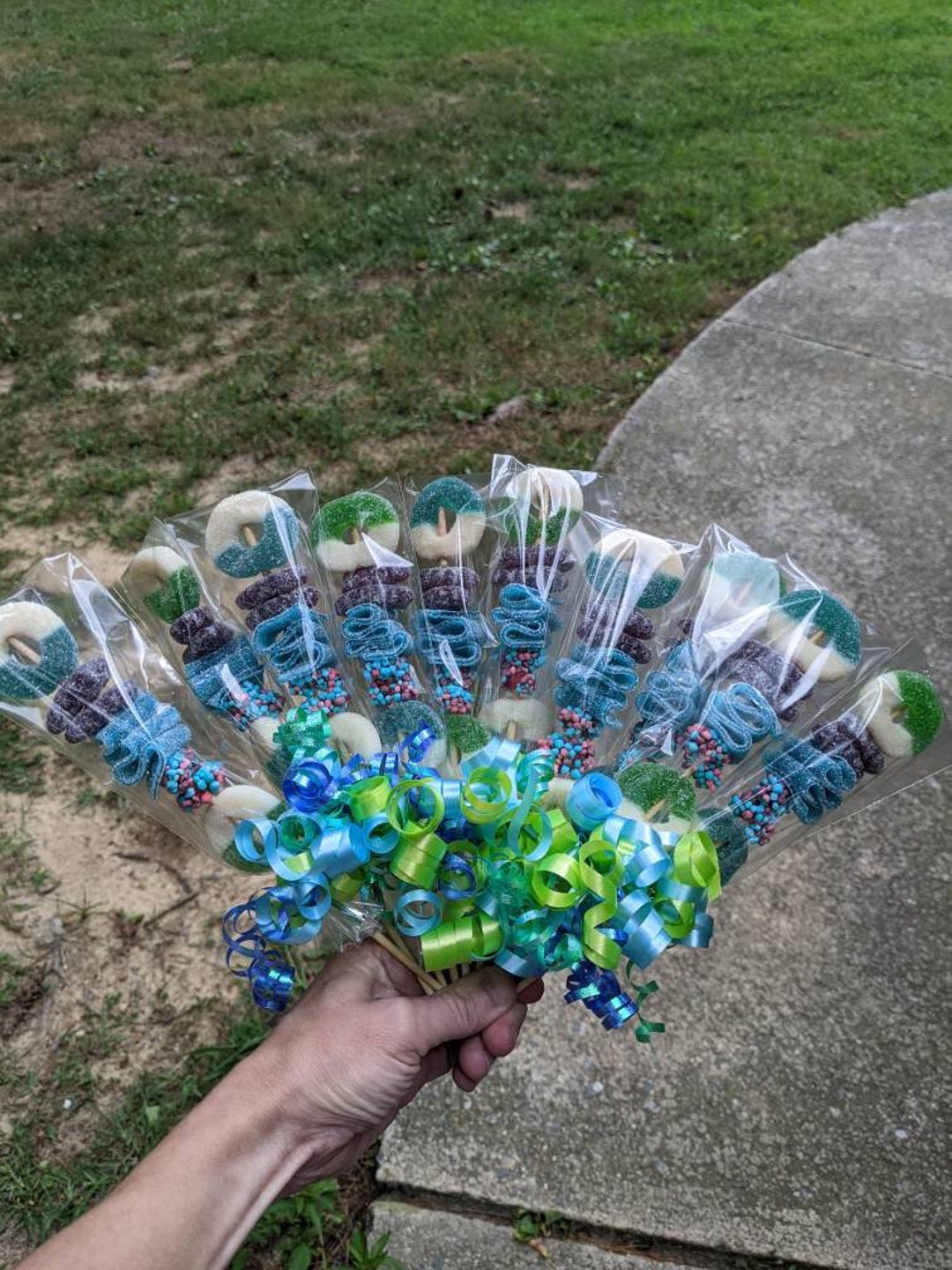 10 Mini Halloween Candy Kabob, Monsters Inc, Fun, Sweet and Sour ...