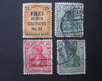 Rare German Stamps | Etsy