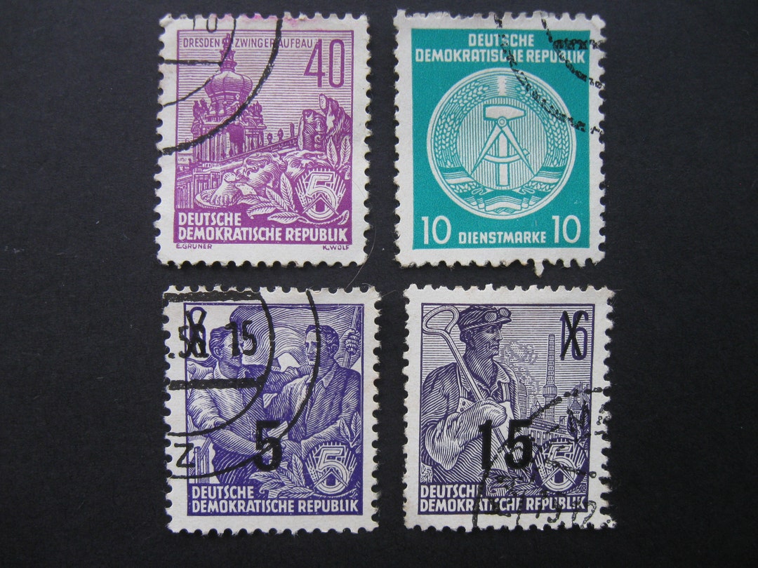 Rare German Stamps - Etsy