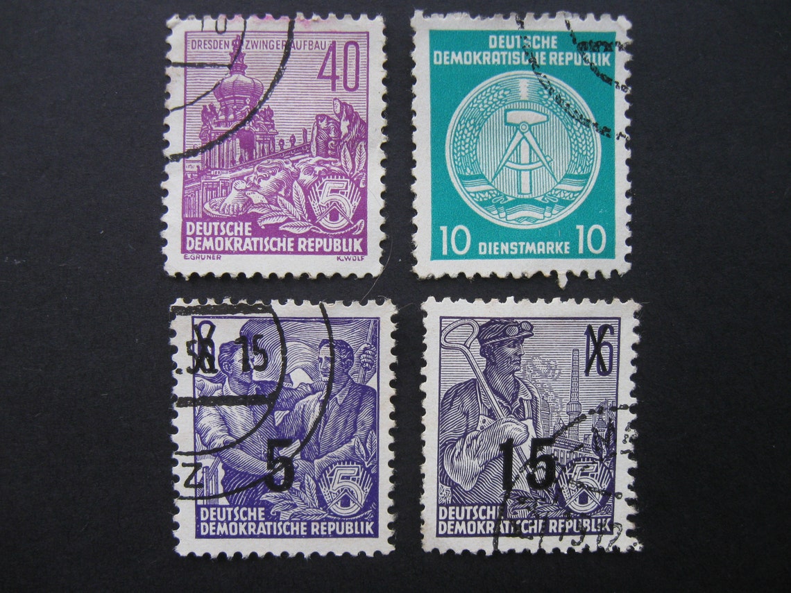 Rare German Stamps - Etsy