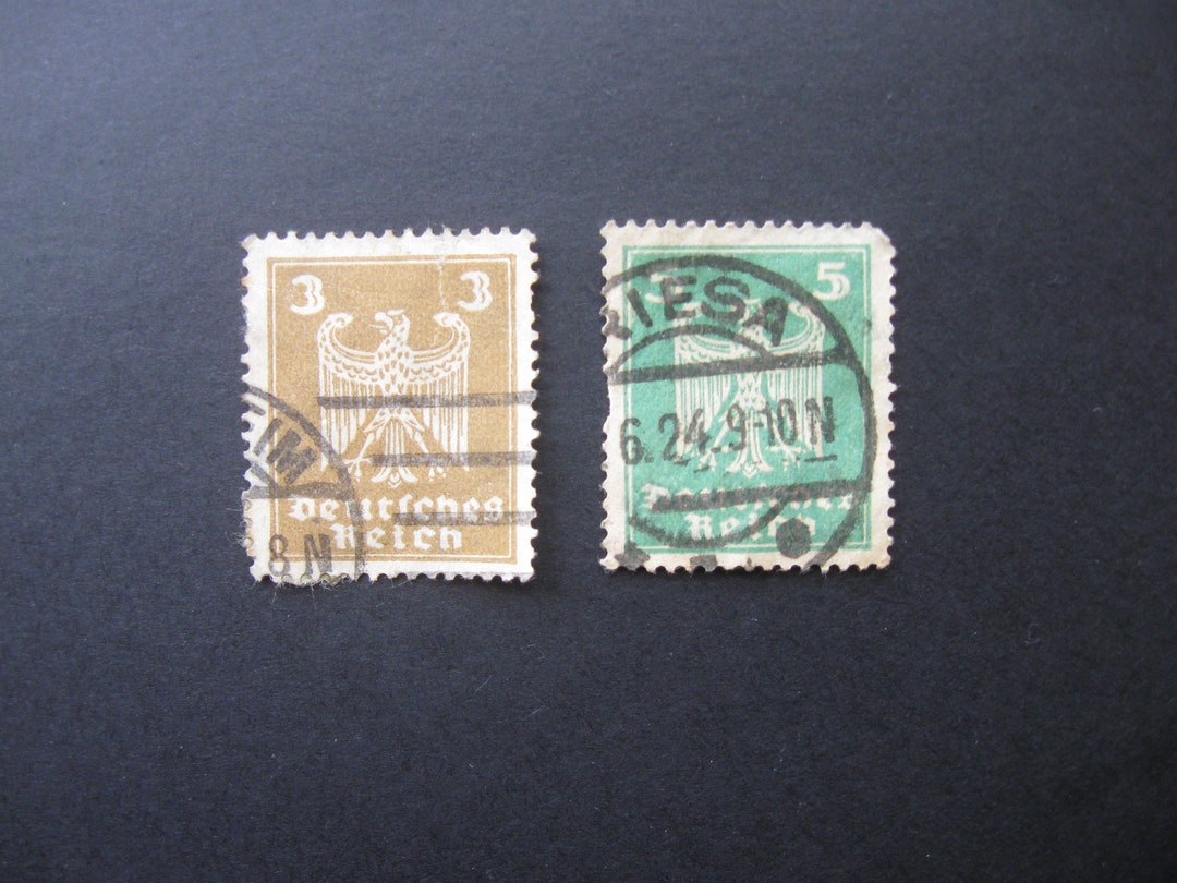 Rare German Stamps - Etsy