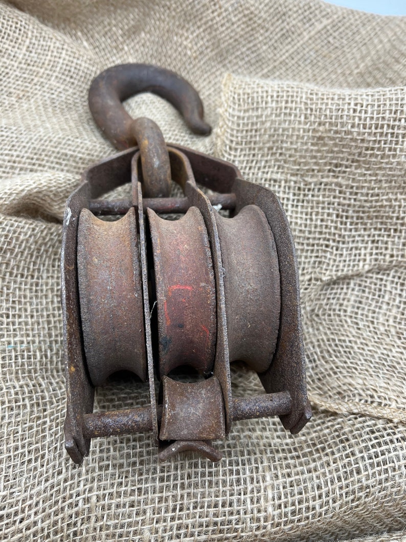 Vintage Pulley - Etsy