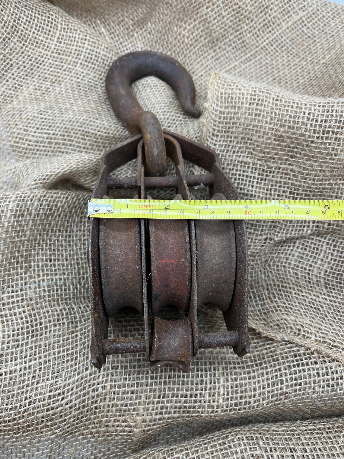 Vintage Pulley - Etsy