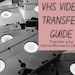 Step-by-step PDF Guide to Convert Your VHS Tapes to Digital Format - Etsy