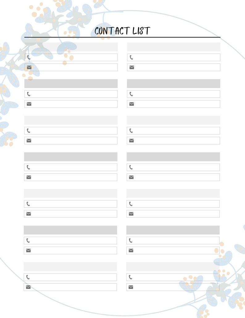 The Ultimate Printable Wedding Event Planner - Etsy