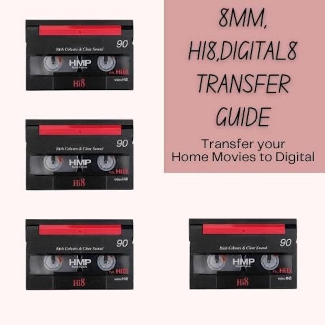 Step-by-step PDF Guide to Convert Your 8mm, Hi8 and Digital 8 Tapes to ...