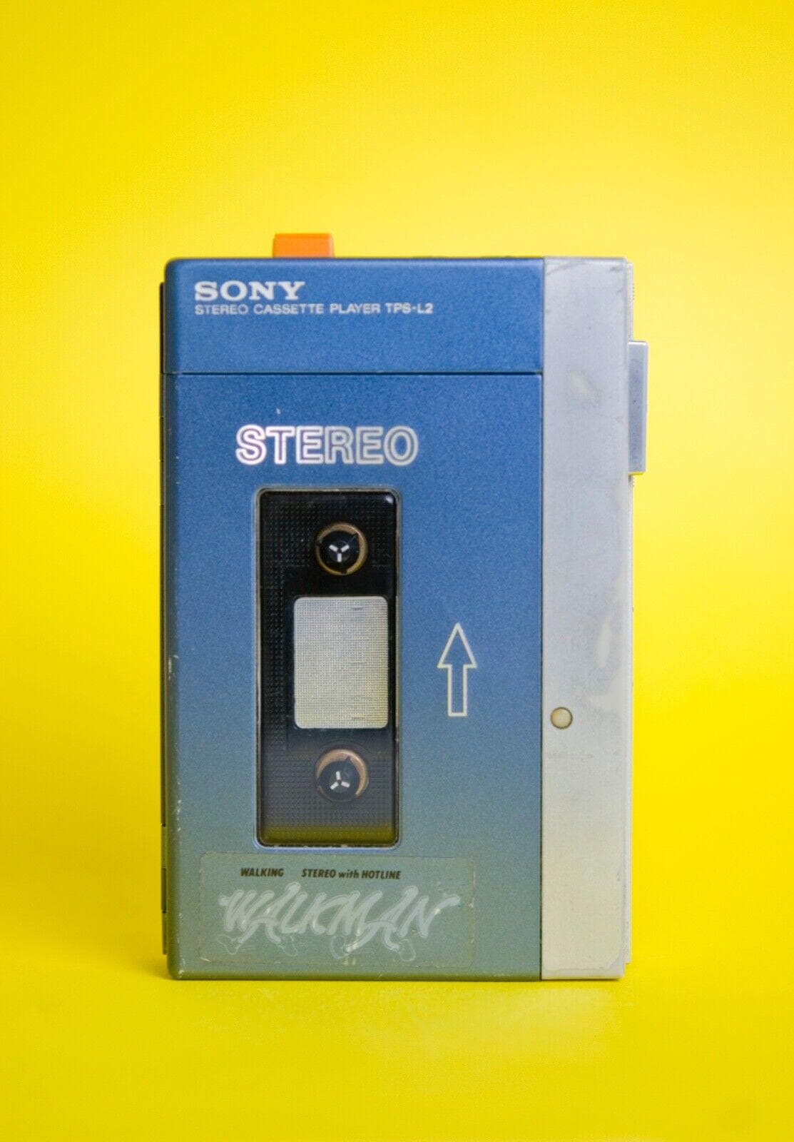 SONY Walkman TPS-L2 in Excellent Condition W/ New Belts 1st Ever ...