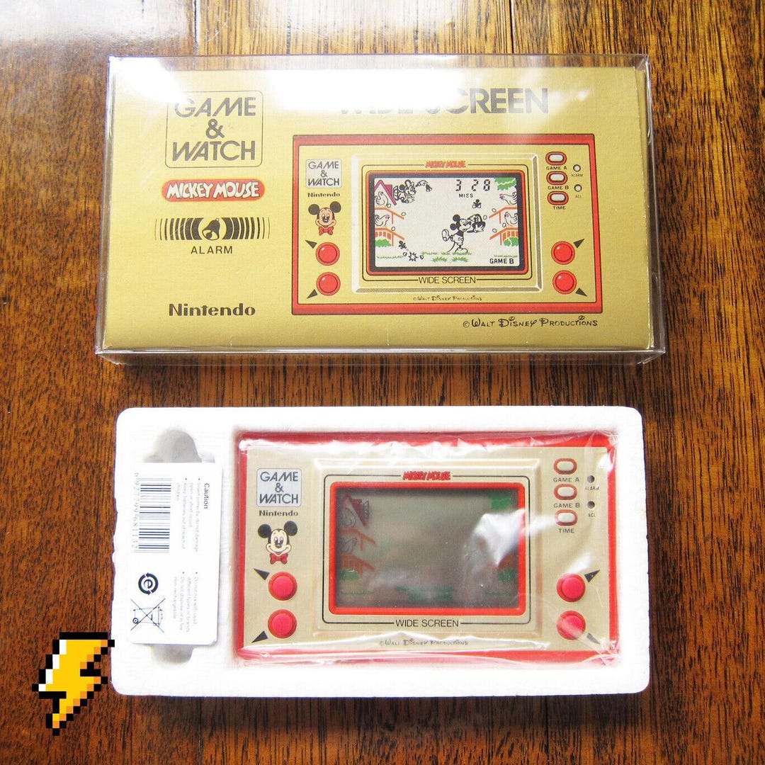 Mickey Mouse MC-25 Nintendo Game & Watch in Excellent Condition - Etsy