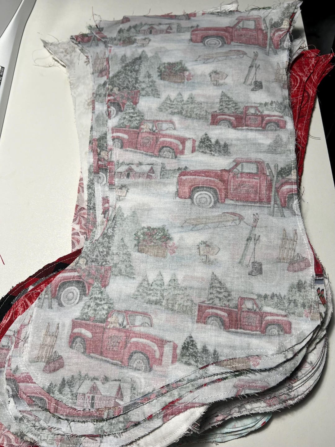 Handmade Bucilla Christmas Stocking Liner - Customize Your Stockings ...