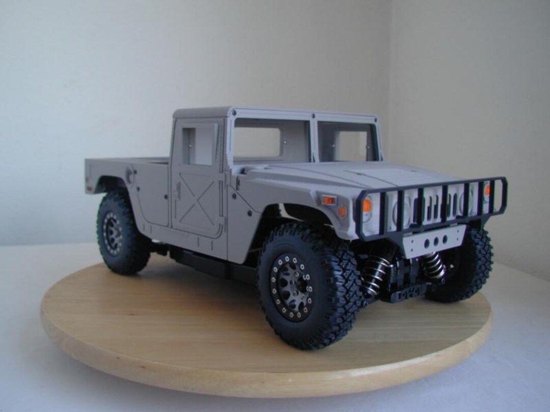 Tamiya TT-01E TT-02 - Hummer Humvee Body Set Pick-up RC 1/10 Scale ...