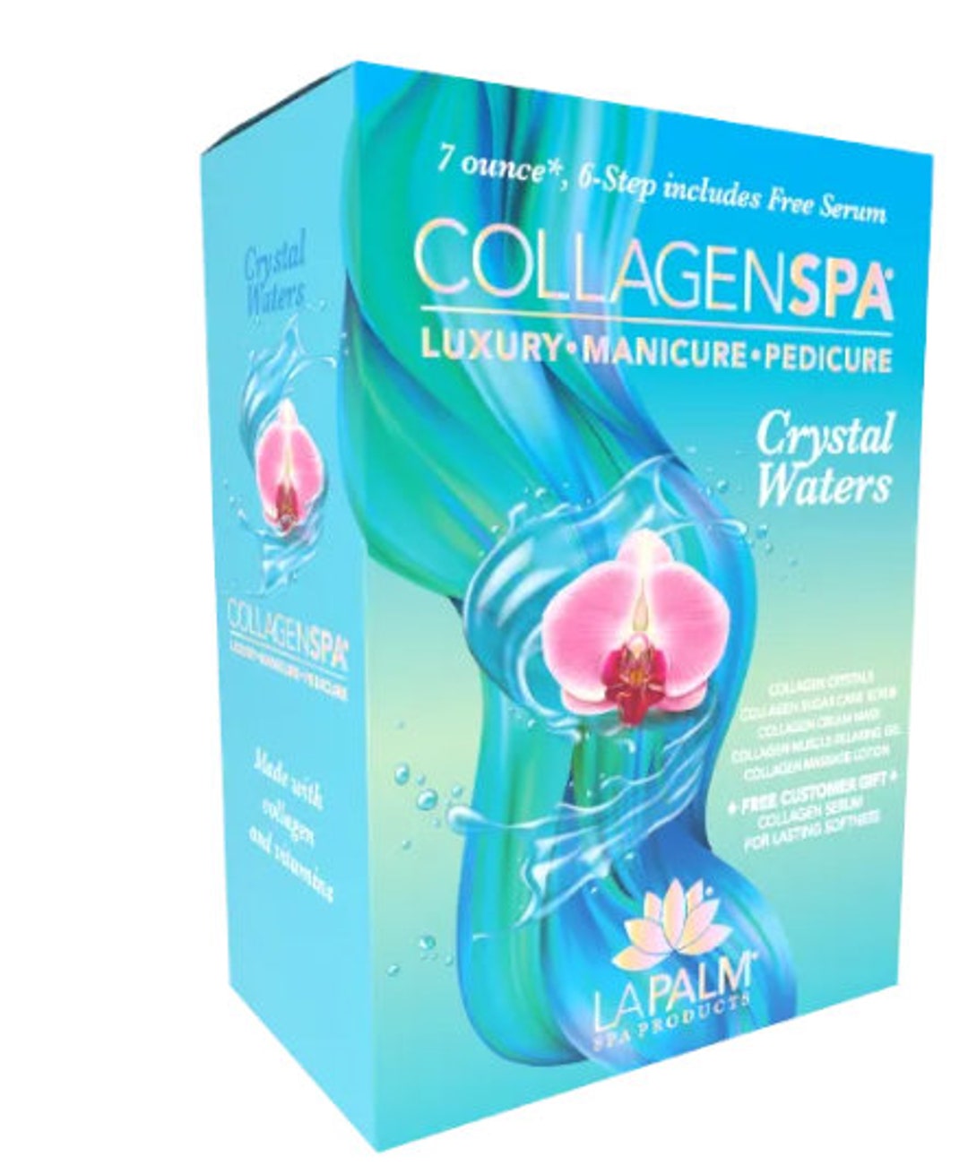 Collagen Crystal Waters Manicure/pedicure Gift Set - Etsy