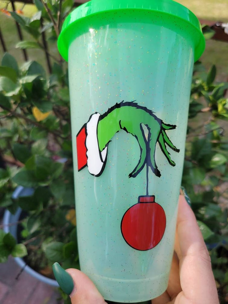 Grinch Cold Cup - Etsy