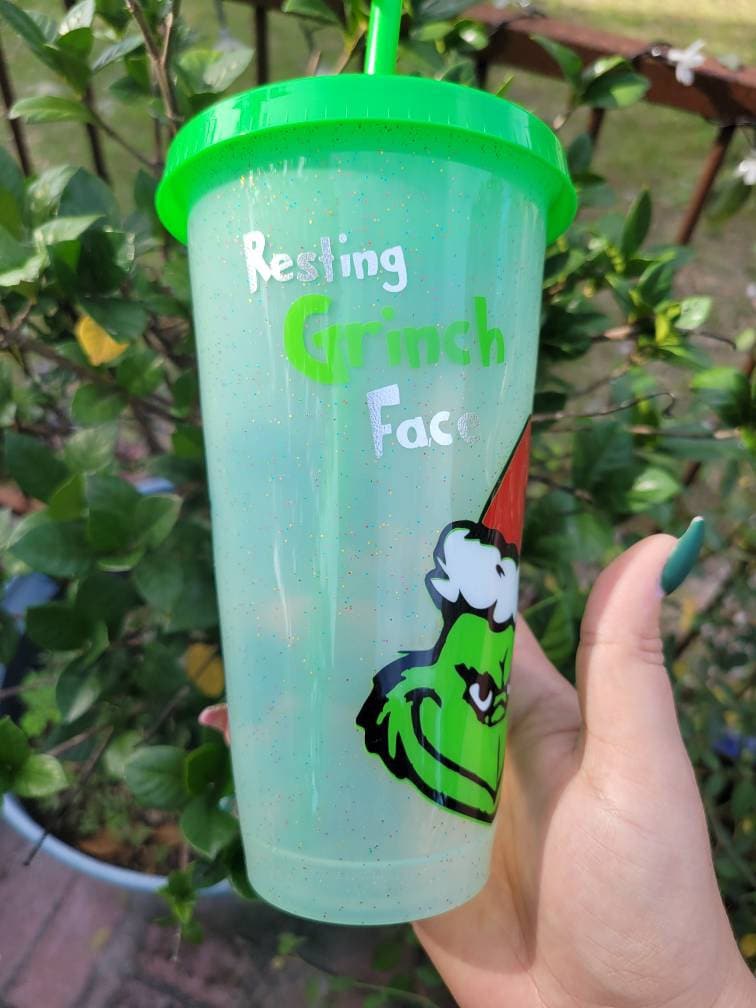Grinch Cold Cup - Etsy