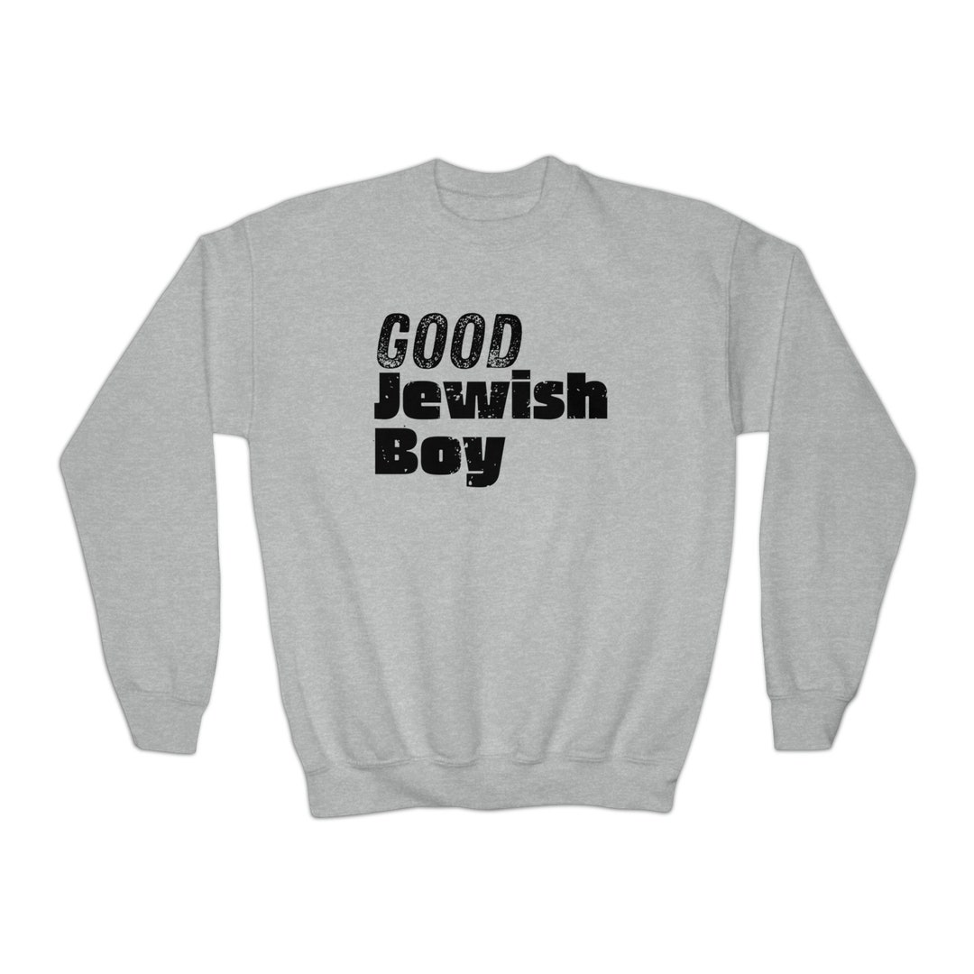 Youth Good Jewish Boy Sweatshirt - Etsy