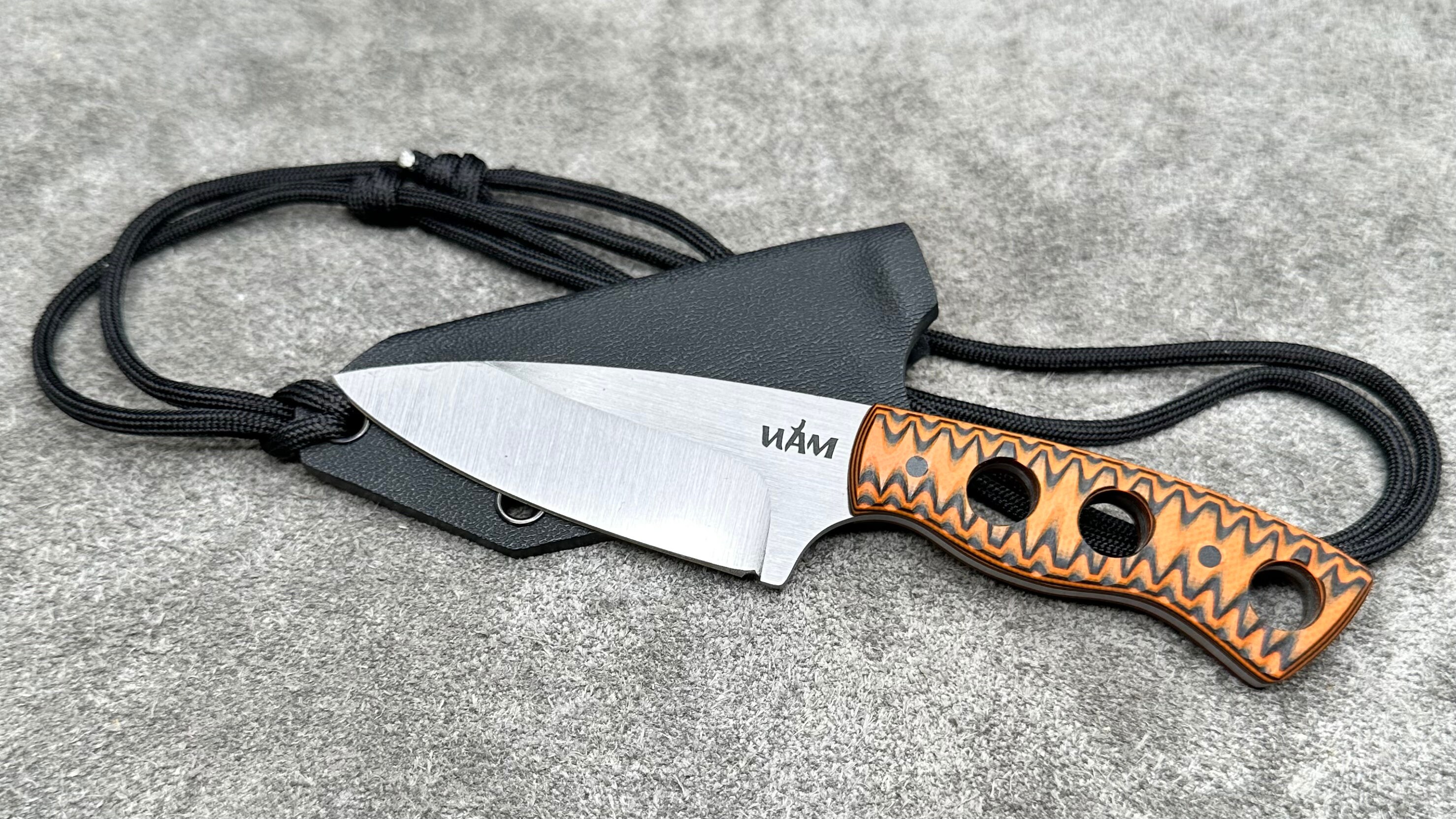 Handcrafted, Multipurpose EDC Neck Knife With Durable Sheath and ...