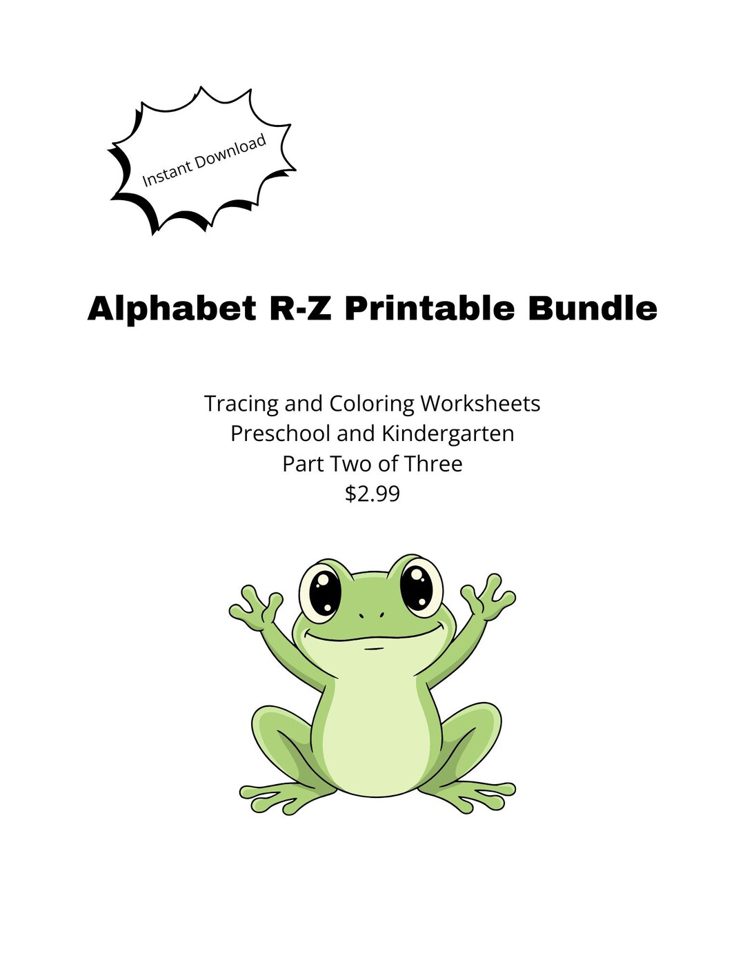 Alphabet Coloring & Tracing Worksheets I-Q | Preschool ABC Practice ...