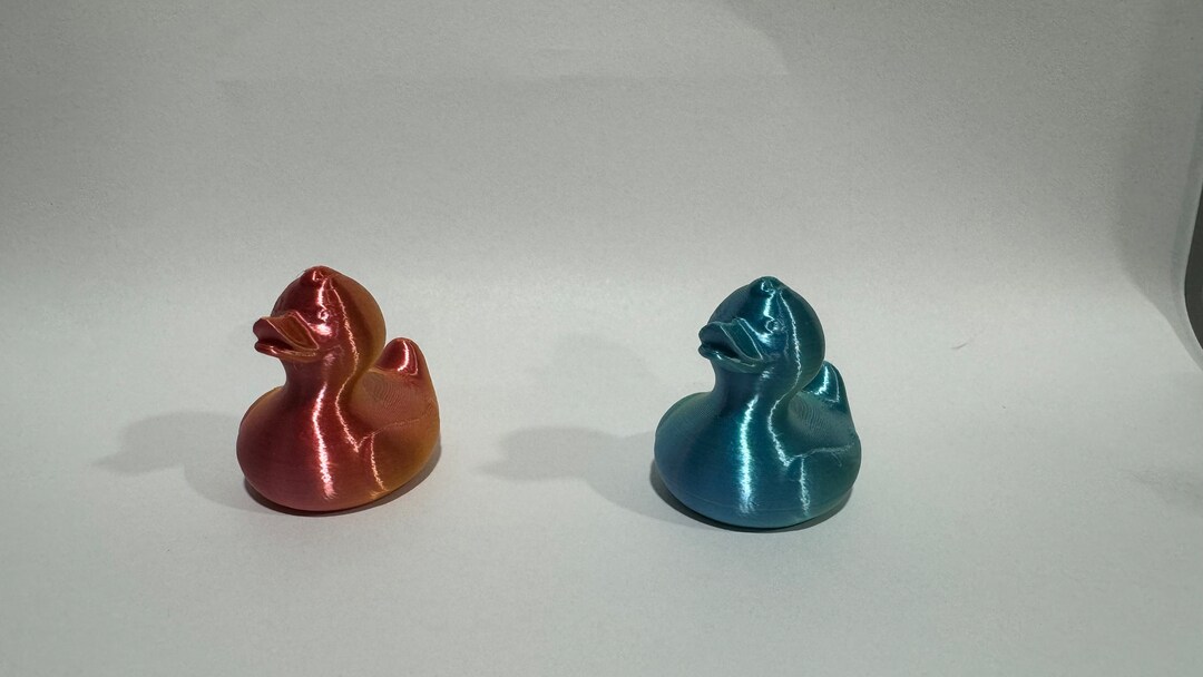 Shiny 3D Printed Duck With Magnet, Cruising Duck, Cruise Duck Silk ...