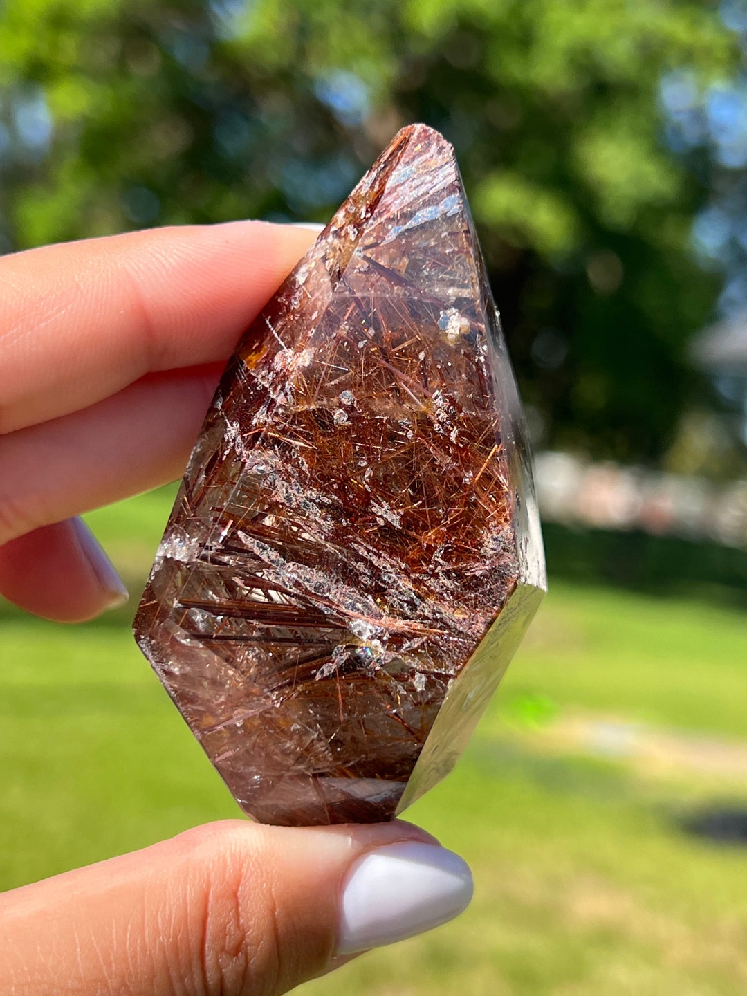 Red Copper Rutile Freeform / Thick Rutile High Quality - Etsy